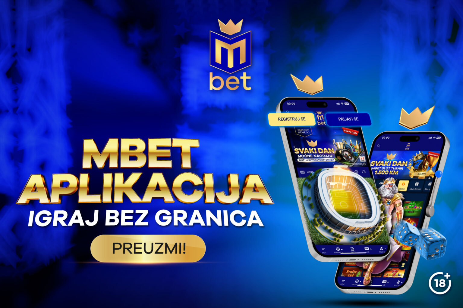 Preuzmi Mbet aplikaciju za ugođaj bez granica – mbet.ba - PROMO